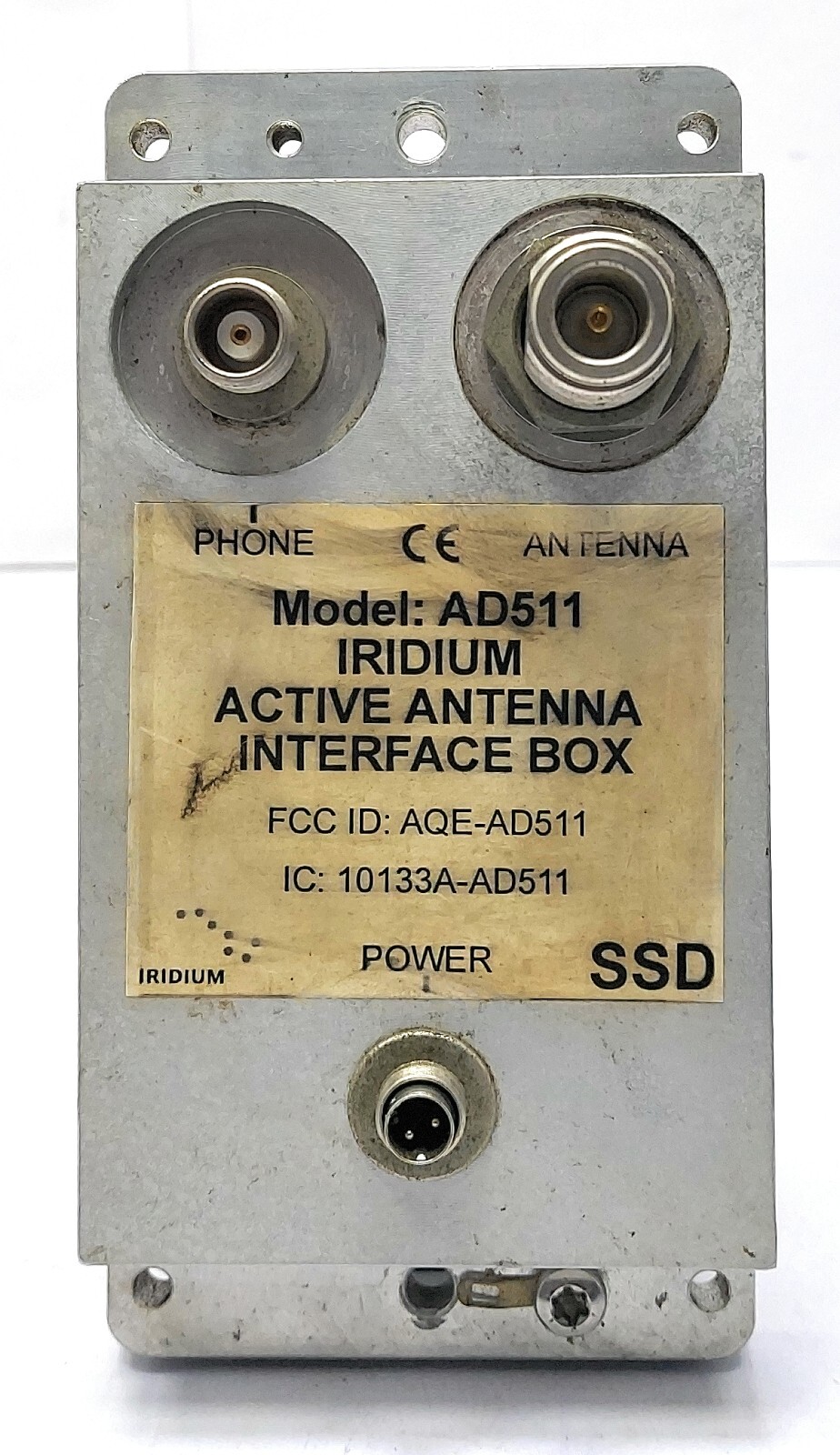 Iridium AD511 SSD Active Antenna Interface Box | eBay UK