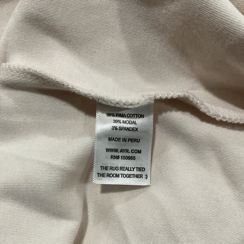 Ayr Women’s Ivory Color Long Sleeve Sweatshirt Size M | eBay