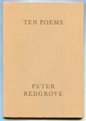 Peter REDGROVE / Ten Poems 1st Edition 1977 | eBay