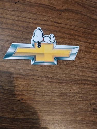 Snoopy Sleeper Metallic Style Car Truck Vinyl Decal Sticker For Chevy ...