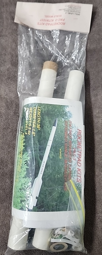 OOP. Rocket Pad Co. Model Rocket Kit Vintage Patriot Adv. Interceptor ...