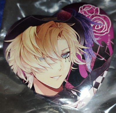 Japanese Anime Diabolik Lovers Heart Can Badge Kou Mukami evildoer | eBay
