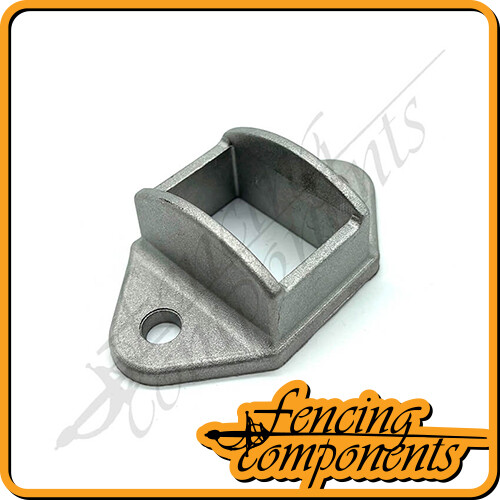 38x25 Double Lug Vertical Fence Bracket Cast Aluminium (Mill) | eBay ...