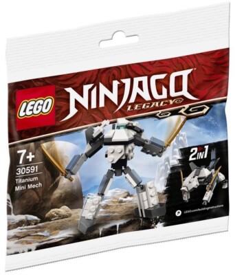 LEGO 30591 Ninjago Titanium Mini Mech Polybag Brand New | eBay Australia