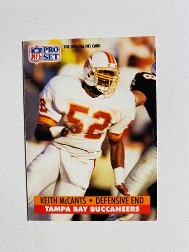 1991 PRO SET #673 KEITH MCCANTS ROOKIE NM-MT NFL FOOTBALL CARD | eBay