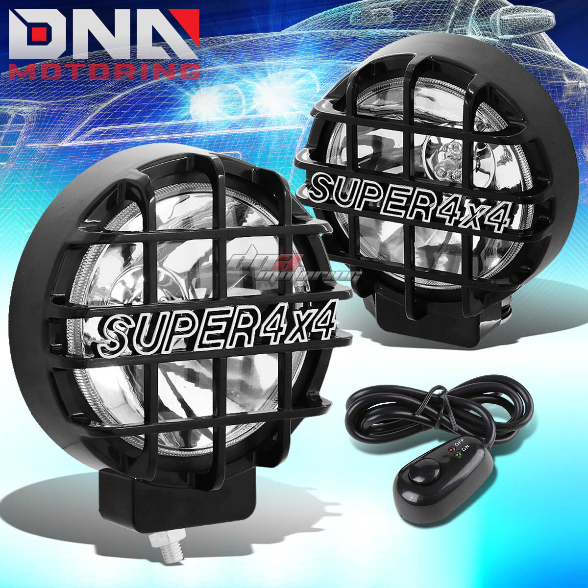 6 Inch Super 4x4 Lights Auxbeam 7 Inch Round LED Driving Lights