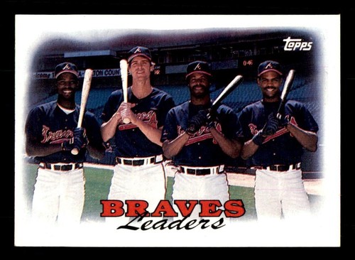 1988 Topps Baseball #549 Braves Leaders Murphy NM/MT or Better *d3 | eBay