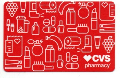 CVS Red Multi Item Gift Card No $ Value Collectible 2023 | eBay