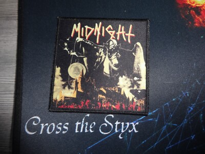 Midnight Patch Black Thrash Metal Speedwolf Discharge | eBay