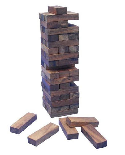 Jenga: Wooden Balance Tower Game (290mm) | eBay