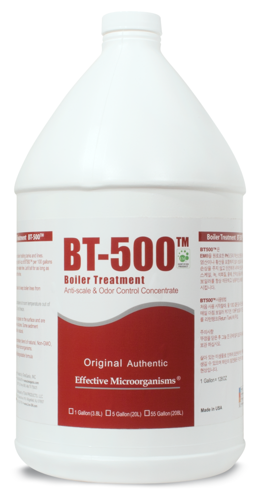 Box Of 4 BT-500 Boiler Treatment Anti-scale & Odor Control Concentrate ...