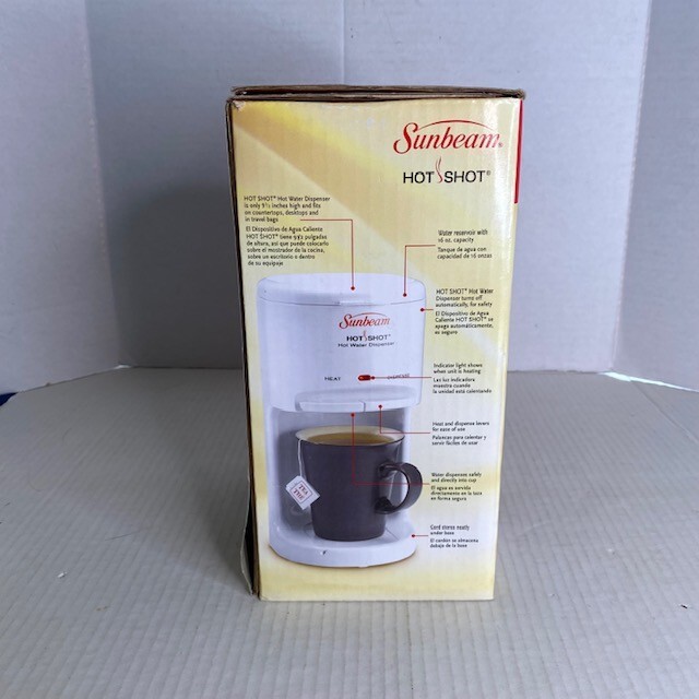 Sunbeam 3211 Hot Water Dispenser - White for sale online | eBay