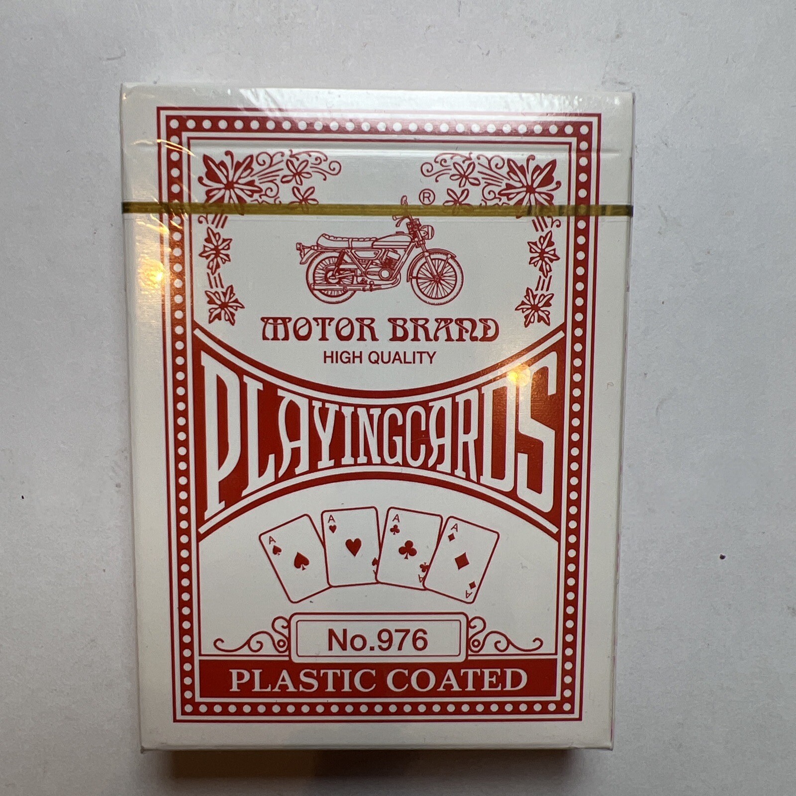 Motor Brand Red No. 976 Playing Cards ~ Sealed Deck ~ NEW | eBay