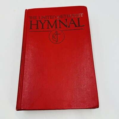 The United Methodist Hymnal Book 1989 Bright Red Hardcover Church ...