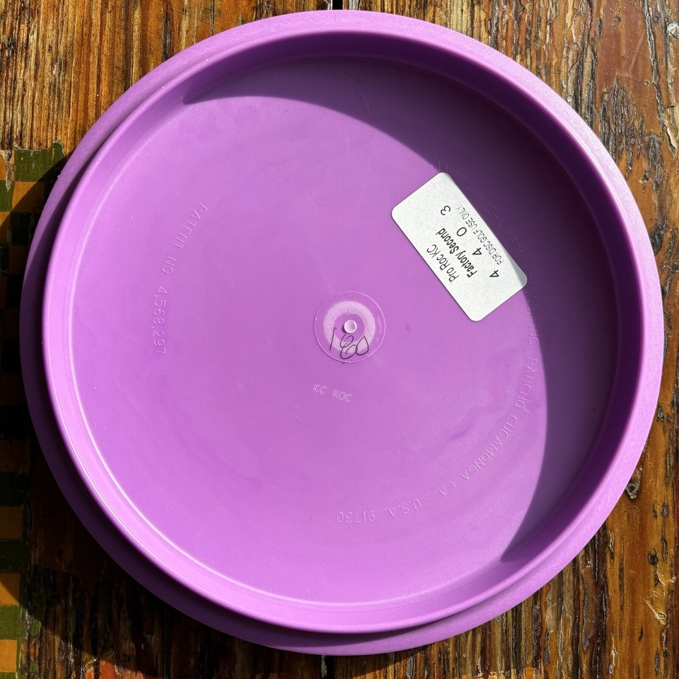 Innova KC Pro Roc Alien Double Stamp Purple Disc Golf Factory 2nd 180 ...