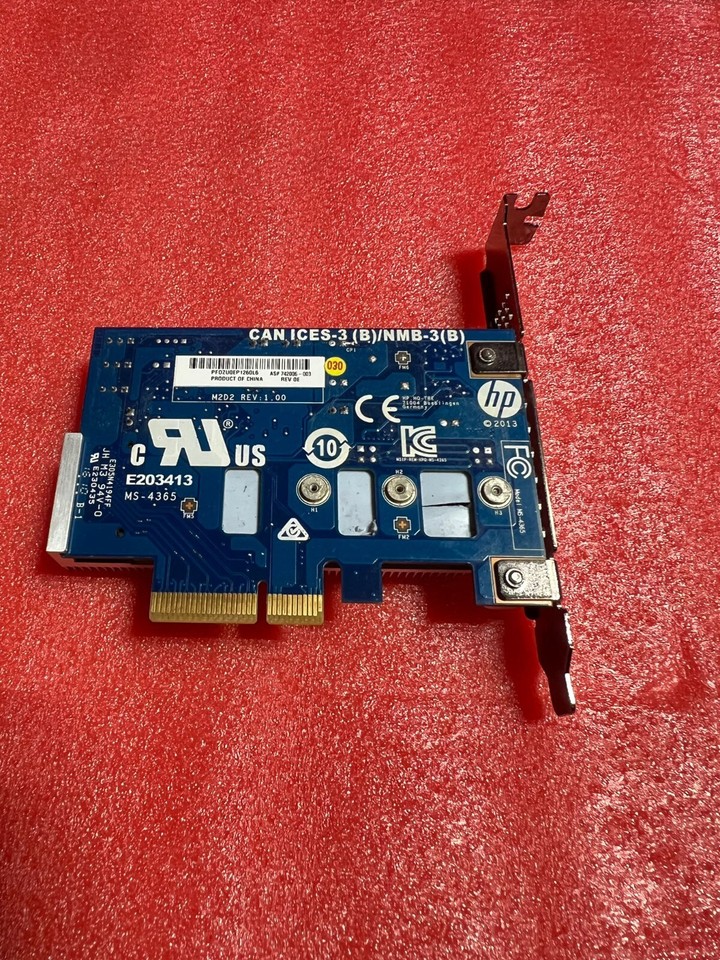 HP Z Turbo G2 M.2 PCIe Adapter Card 742006-003 - NO SSD | eBay