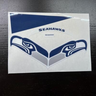 Seattle Seahawks Mini Football Helmet Decal Set | eBay