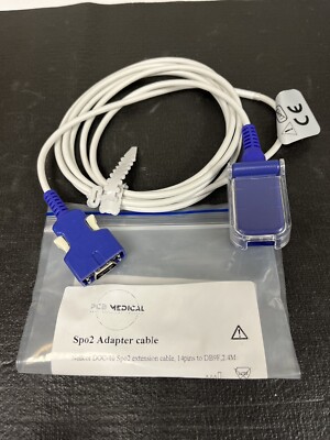 Nellcor DOC-10 Spo2 adapter Cable - NEW Compatible - Same day shipping ...