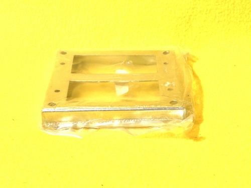 LOT of (5) ORBIT 4444 2-GANG 4” SQUARE GFCI or DECORA STYLE RAISED ...