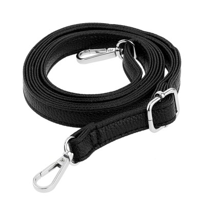 Leather Purse Strap Replacement Black Leather Crossbody Strap ...