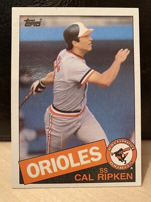 1985 Topps Baseball #30 Cal Ripken Jr. NM | eBay
