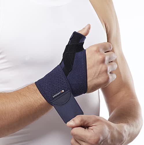 Comforband Adjustable Thumb Brace with Strap – CMC MCP Joint Thumb ...