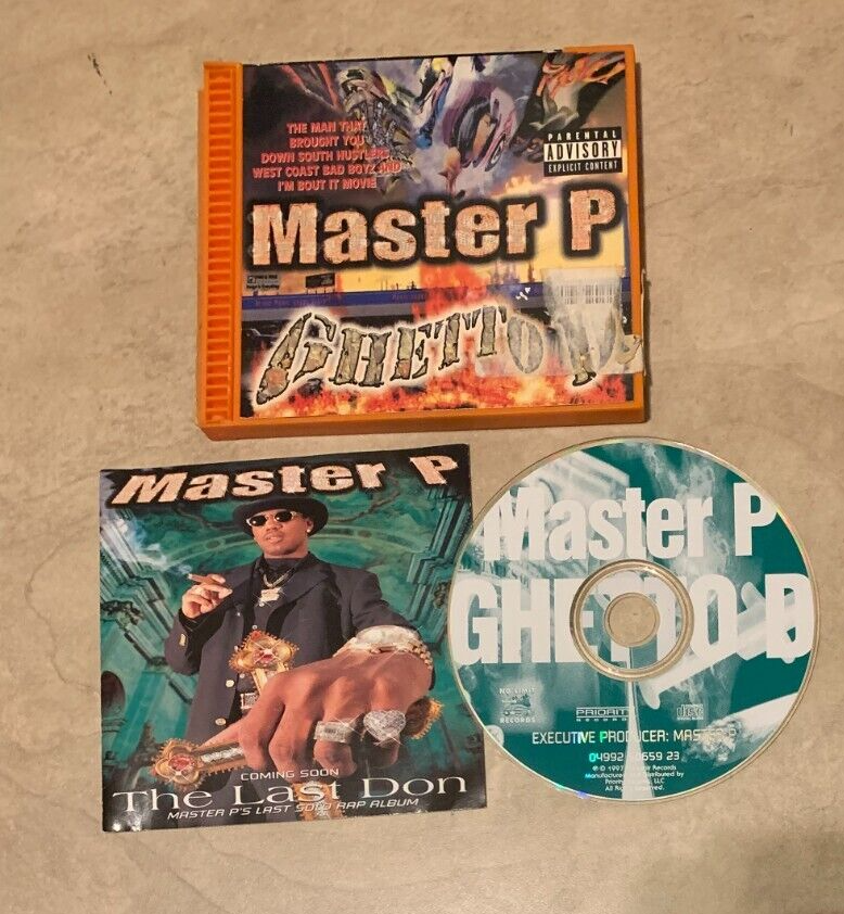 Ghetto D [PA] by Master P CD in case w/ book Broken case 49925065923| eBay