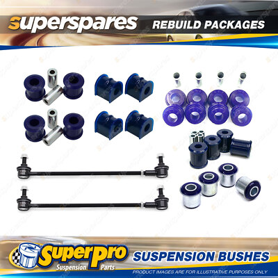 Front + Rear SuperPro Suspenison Bush Kit for Holden Frontera MX 1999 ...