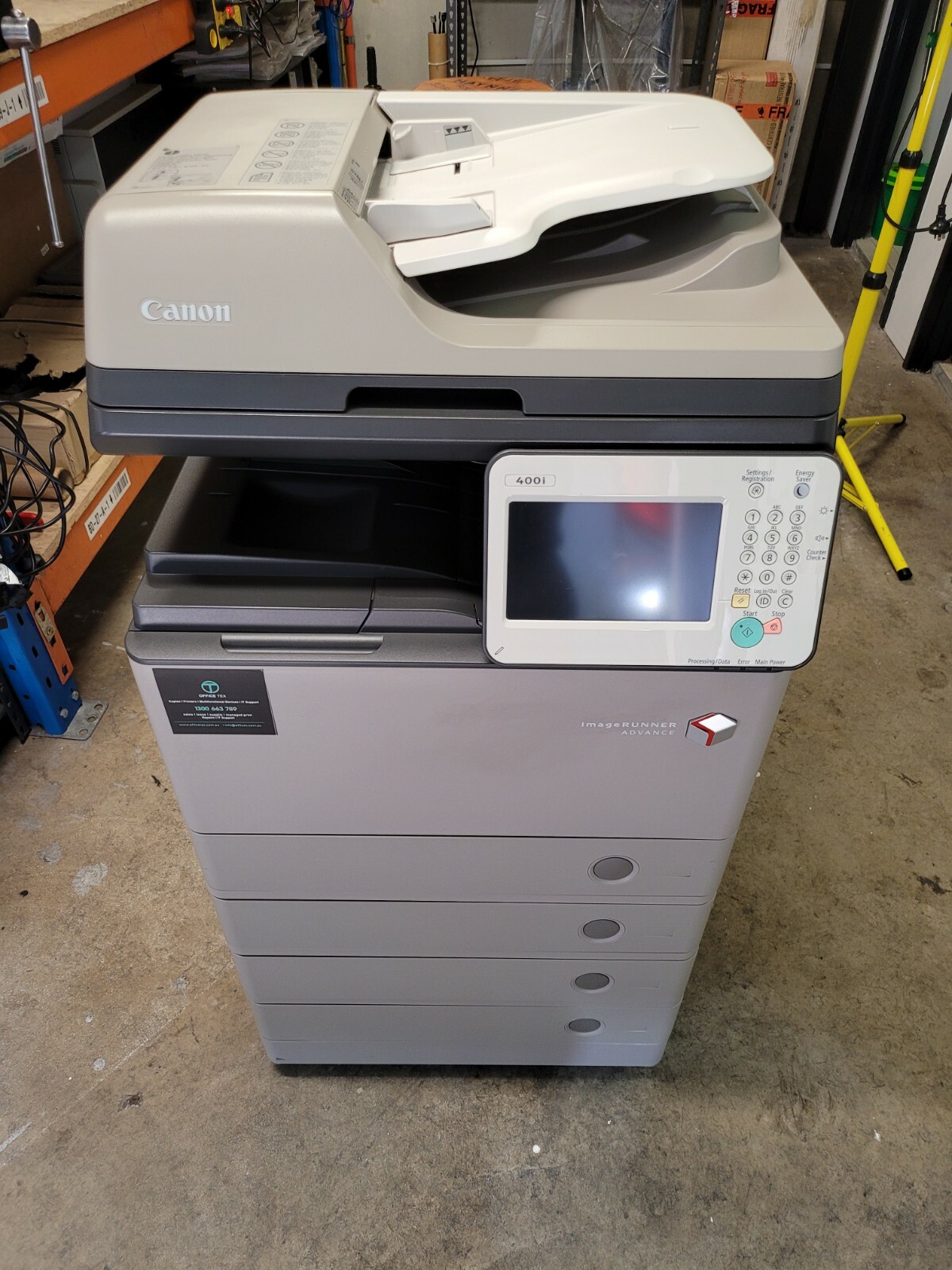 Canon IR ADVANCE 400i Mono Copy,Print,Fax,Scan,4 Drawer,Duplex,6 Months ...