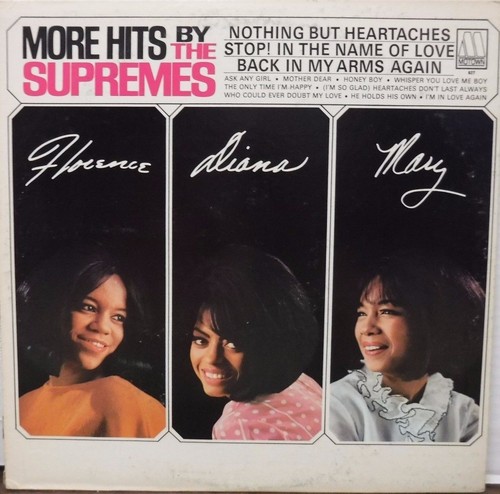 More Hits by the Supremes 33RPM #627 012117LLE | eBay