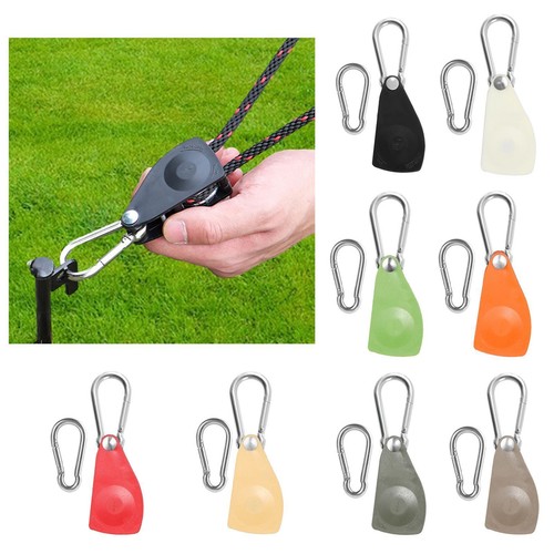 Outdoor Camping Tent Canopy Rope Tightener Quick Adjustment Metal ...