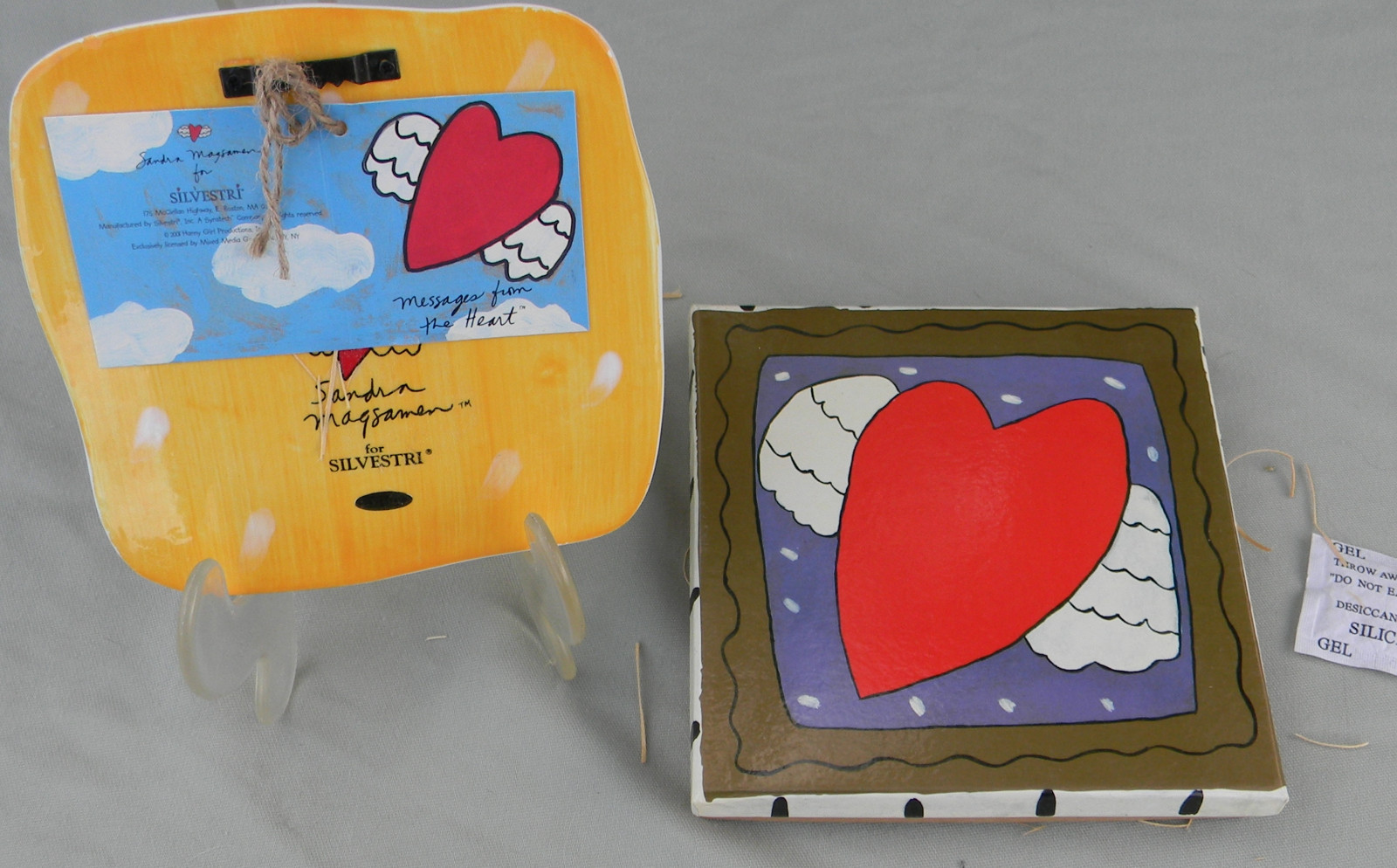 Sandra Magsamen plaque Believe In Your Intuition Tile Wall Hanging NWT ...