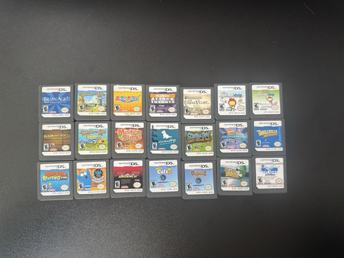 Nintendo DS Lot 21 Games Mario Party DS, Nintendogs, and More ...