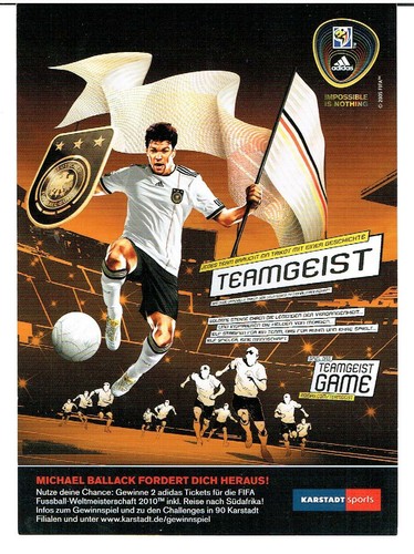 Michael Ballack AK Werbe (Karstadt) Bayern München OHNE Unterschrift | eBay
