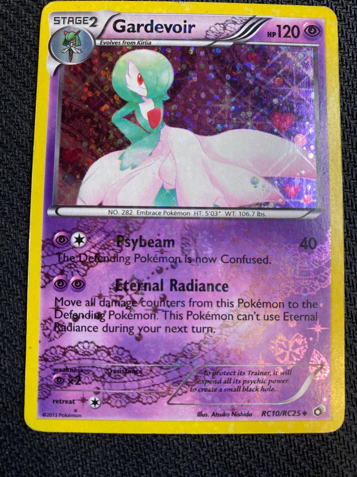 Pokémon TCG Gardevoir - 2013 Legendary Treasures Radiant Collection ...