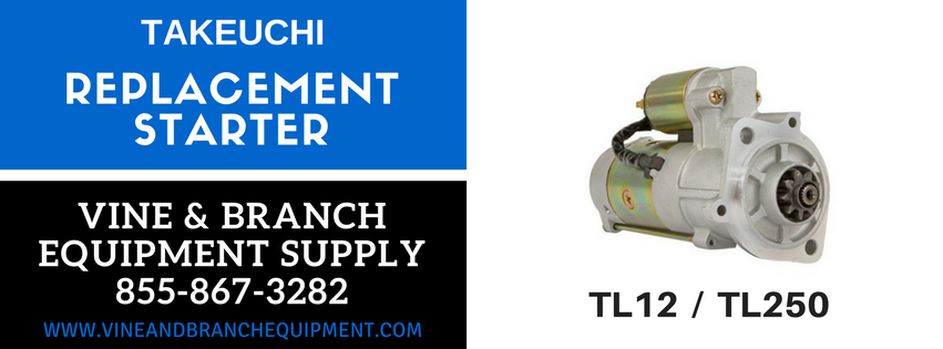 PREMIUM REPLACEMENT TAKEUCHI TL12 / TL250 STARTER | eBay