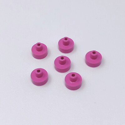 20482 LEGO Parts Tile Round 1x1 w/ Pin DARK PINK (6) | eBay