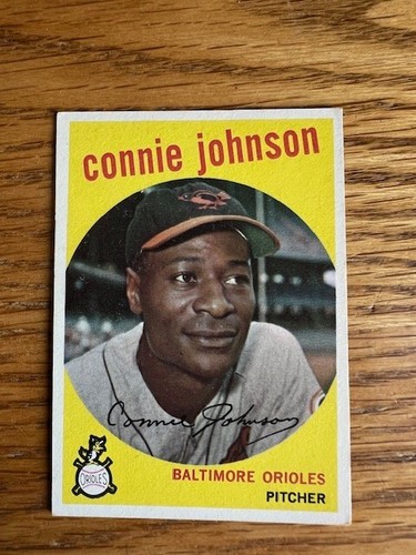 1959 Topps #21 Connie Johnson Baltimore Orioles EX | eBay