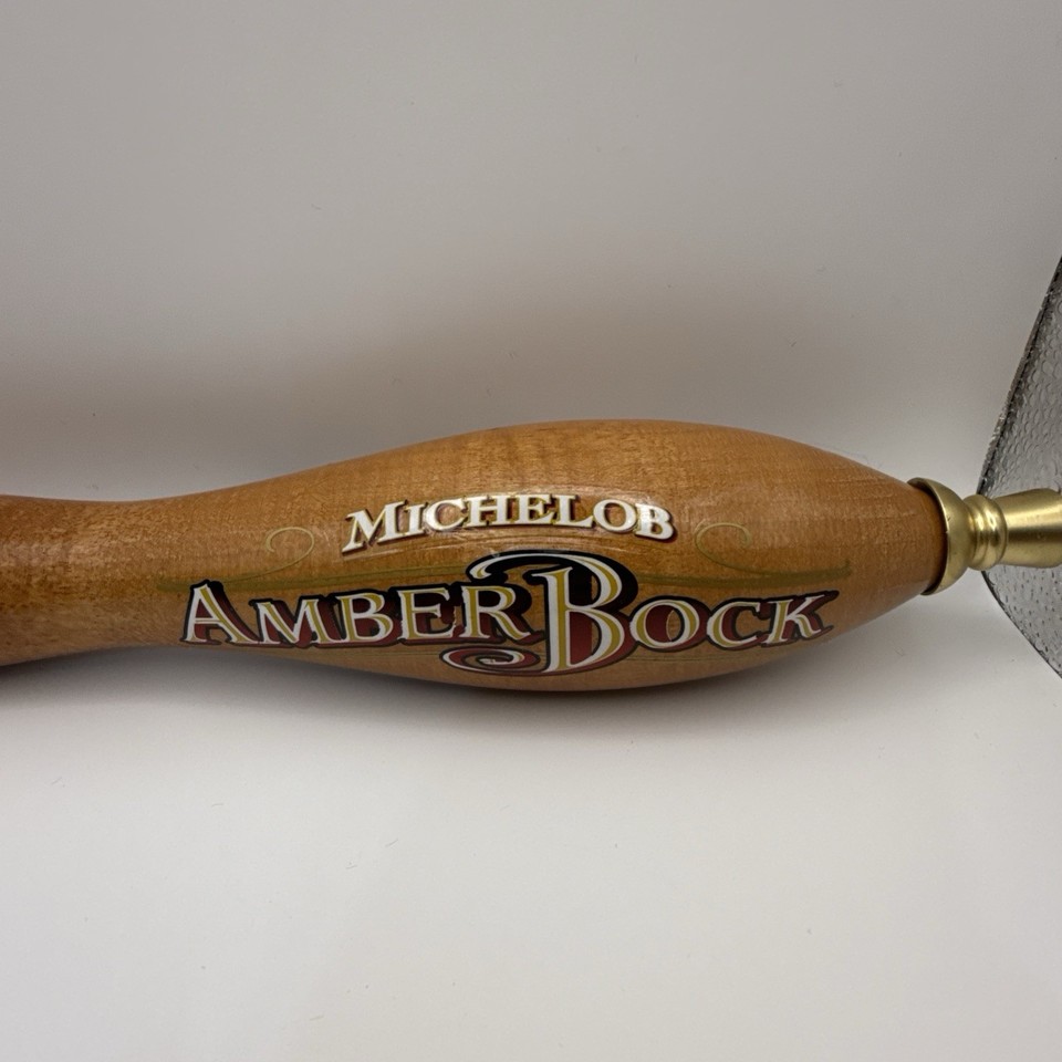 Vintage Michelob Amber Bock Beer Tap Handle Bar Pub Brewery Draft | eBay