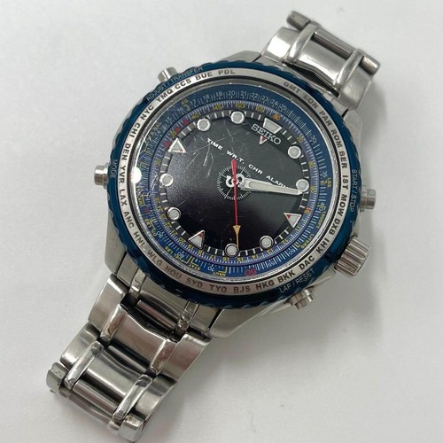 Extremely Rare SEIKO H023 PROSPEX Sky Watch | eBay