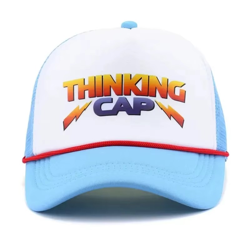 Stranger Things Dustin Thinking Cap Men's Baseball Cap Trucker Hat ...