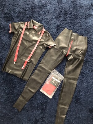 Regulation London Mens XSmall Full Rubber Latex skin Bundle Fetish Gay ...
