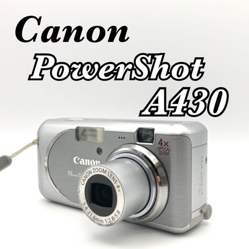 Canon PowerShot A430 PC1186 Compact Digital Camera Tested Working From ...