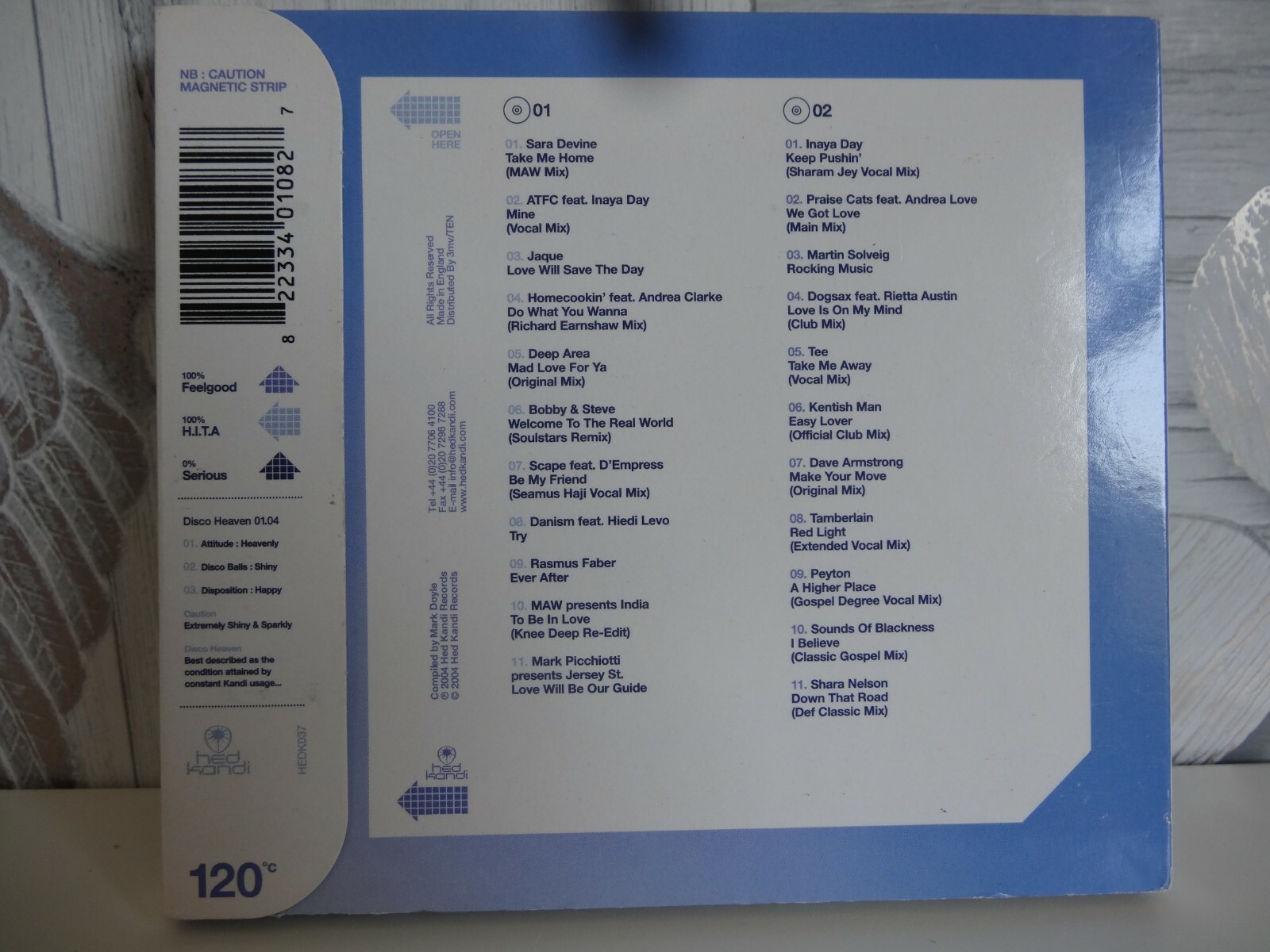 Hed Kandi: Disco Kandi 01.04 by Various Artists (CD, 2004) for sale ...