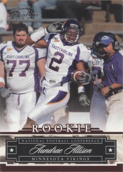 2007 Playoff Prestige - Rookie Aundrae Allison #175 (RC) for sale ...