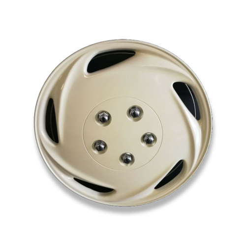 Set of 4 caravan plastic wheel trim cream 14 inch Clearance Sale | eBay