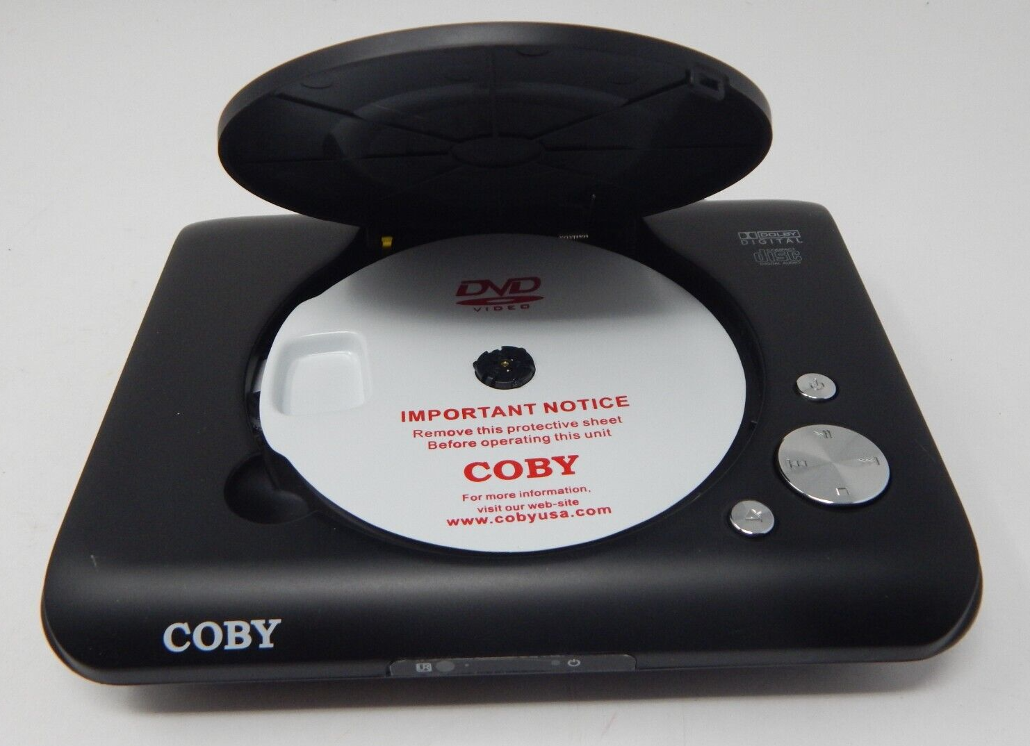 Coby DVD-209 Ultra-Compact DVD Player - in box