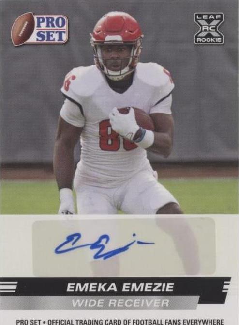 2022 Leaf Pro Set Draft Emeka Emezie #PSA-EE2 for sale | eBay