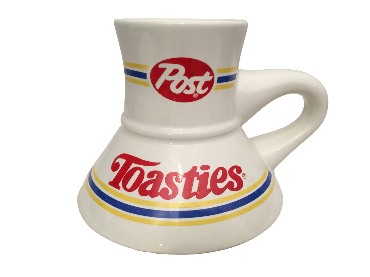 Kelloggs Post Toasties Cereal 10 oz Ceramic Travel Mug/Cup Vintage | eBay