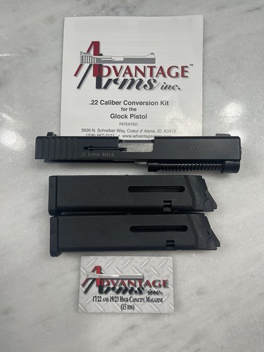 Advantage Arms 22LR Conversion Kit, 4.49" Barrel for Glock 17/22 Gen 4 ...